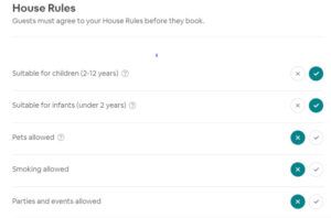 11 helpful examples of Airbnb House Rules - How to set your rules