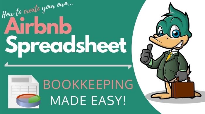 Airbnb Spreadsheet for Tracking Finances - (Free Template for Excel)